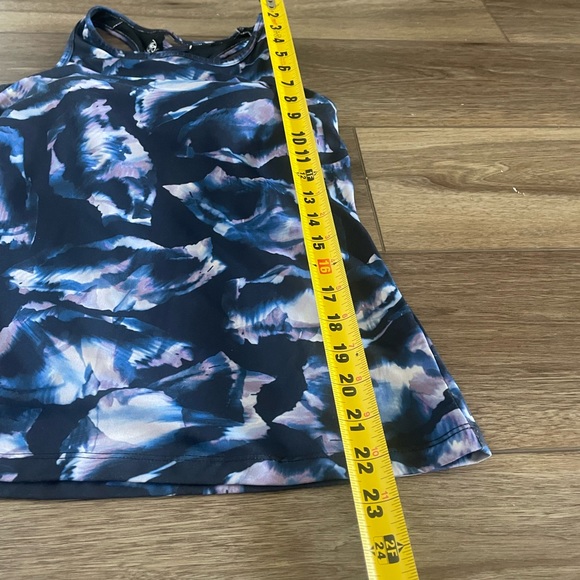 Gaiam Tops Gaiam Strappy Back Bra Tank Aura Print Poshmark